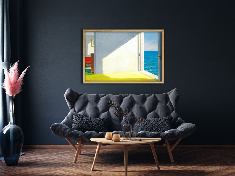 Edward Hopper Rooms by the Sea (1951) Poster, Edward Hopper Exhibition ...