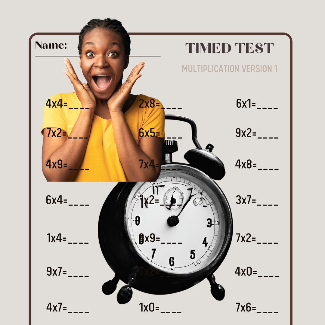 Multiplication Mastery Challenge - Etsy