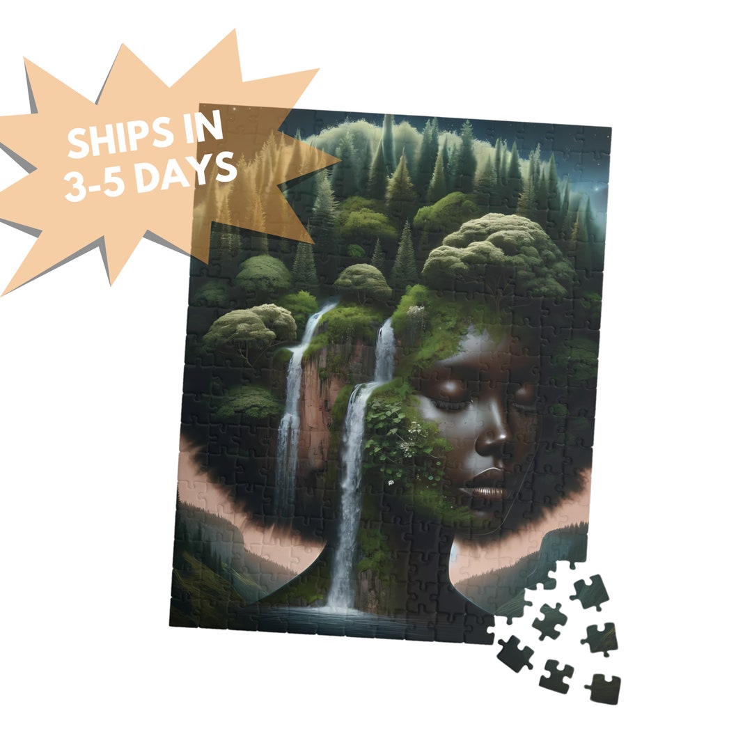 Waterfall Nature Jigsaw Puzzle, Nature's Essence - A Portrait of Nature ...