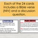 Printable Gratitude Discussion Cards for Kids - 24 Cards With Bible ...