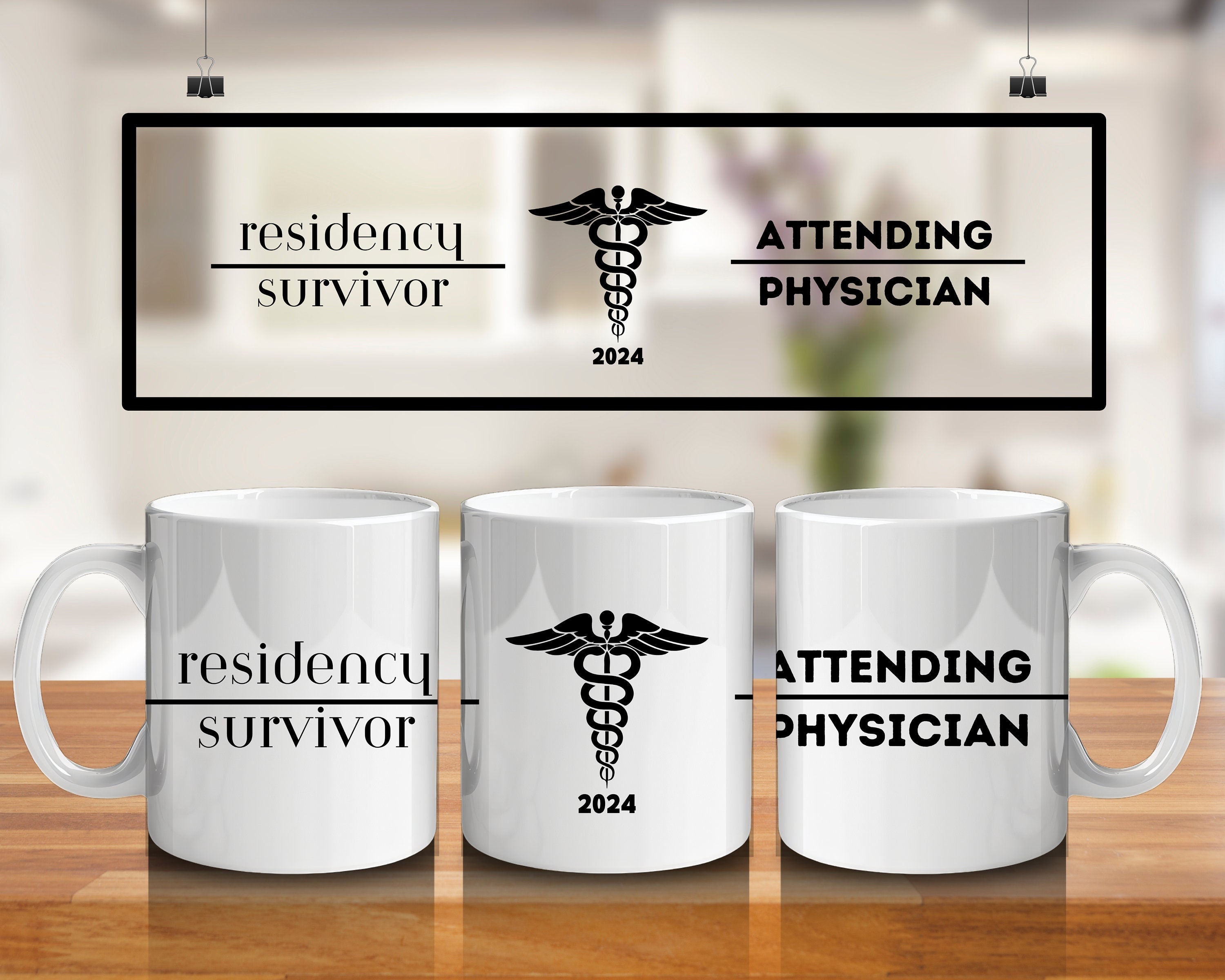 Residency Gift, Residency Survivor, Attending Physician, Graduation ...