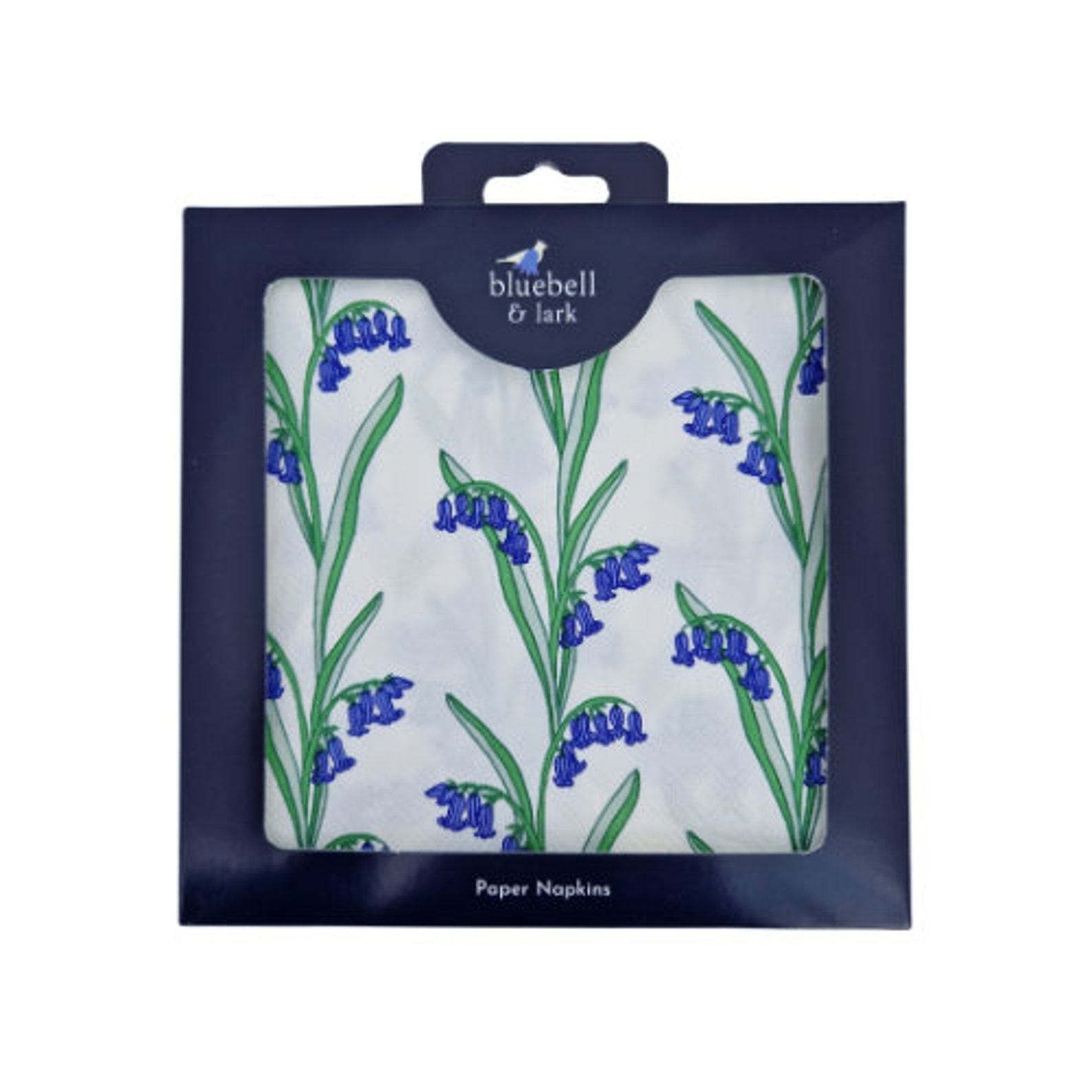 Bluebell Paper Napkins, Floral Paper Napkins, Paper Dinner Napkins ...