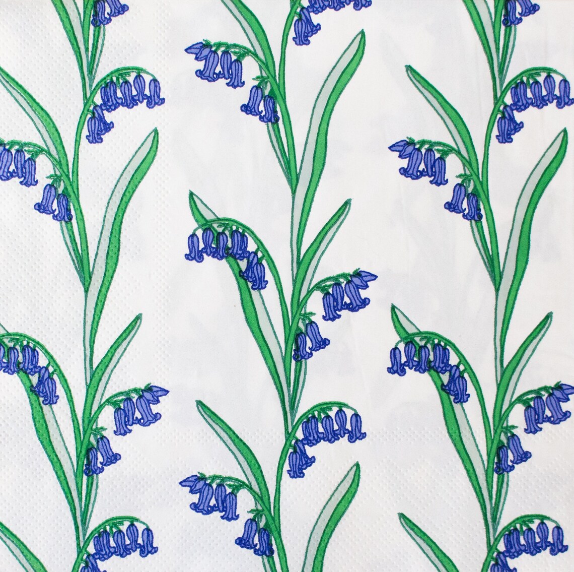 Bluebell Paper Napkins, Floral Paper Napkins, Paper Dinner Napkins ...