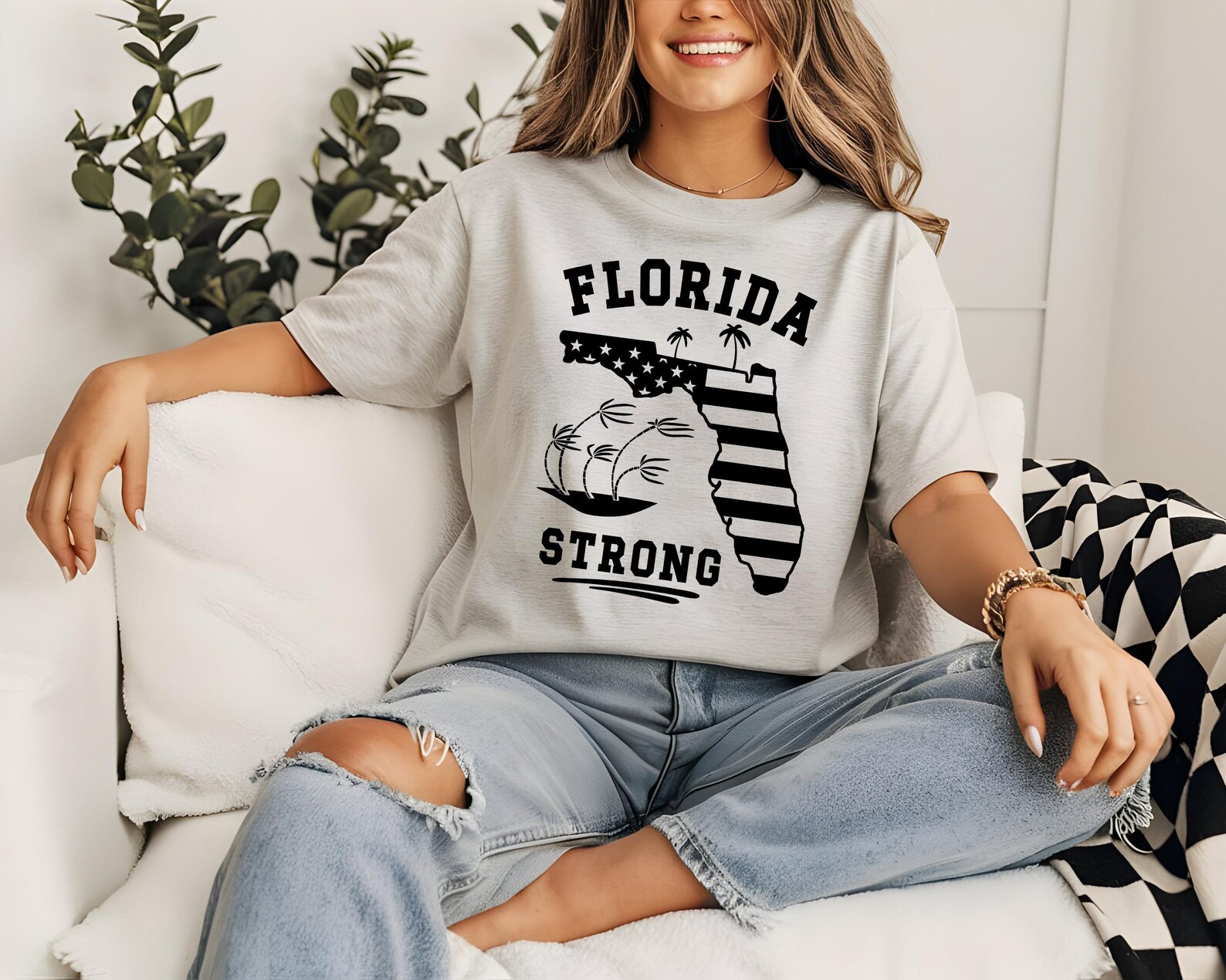 Florida Strong T-shirt Design, Unique Florida Shirt, Hurricane SVG ...