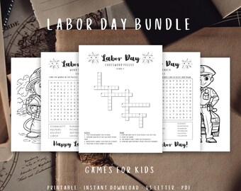 Labor Day Word Search | Puzzle - Etsy