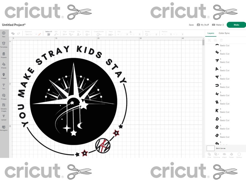 Stray Kids SKZ Compass Logo: Kpop Decal Vector Files (digital Download ...