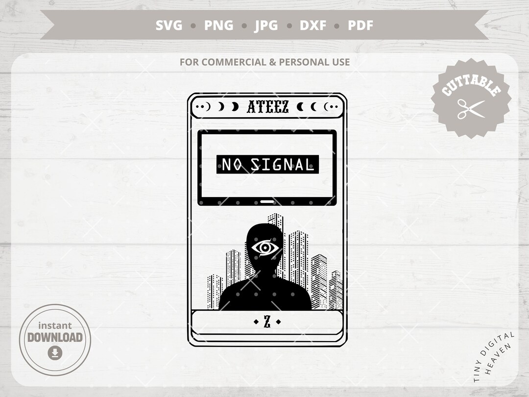 ATEEZ | Svg | Png | Jpg | Dxf | Pdf | Storyline Tarot | Z | ATINY ...