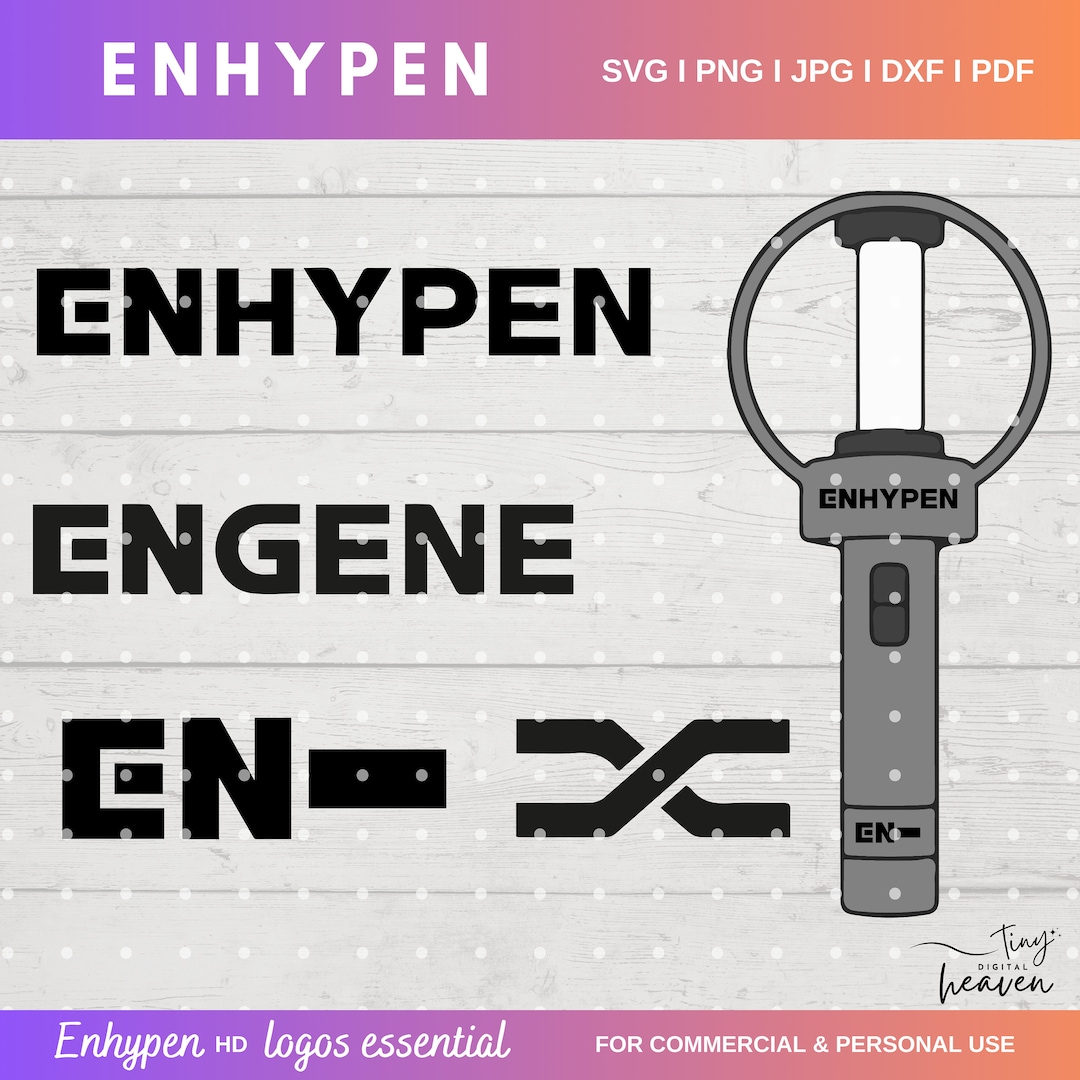 ENHYPEN Svg Png Jpg Dxf Pdf Enhypen Logos Engene Kpop Sticker Decal ...