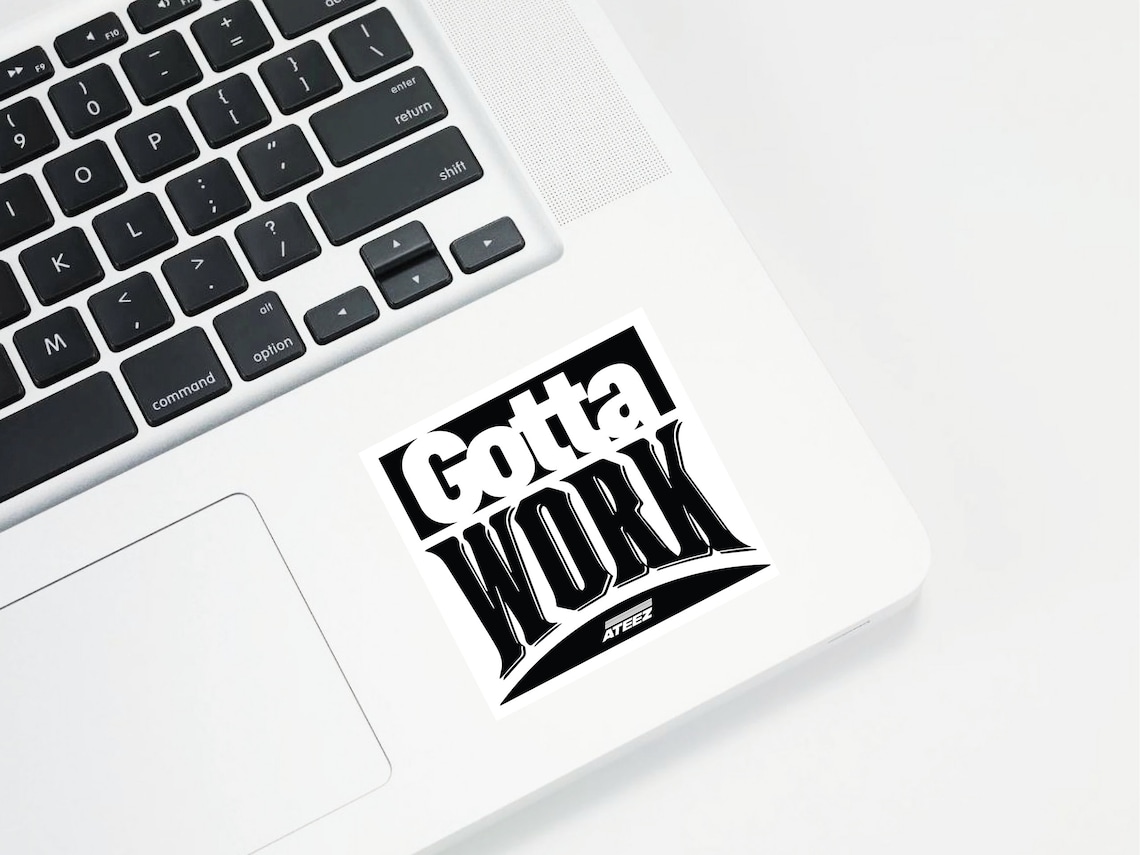 ATEEZ Svg Png Jpg Dxf Pdf Gotta Work ATINY Kpop Sticker Decal Vector ...