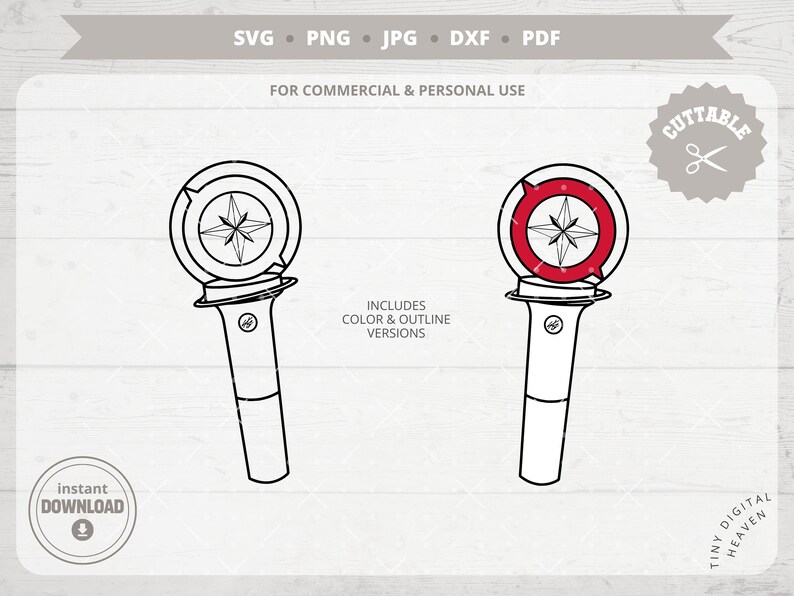 STRAY KIDS Svg Png Jpg Dxf Pdf Nachimbong Lightstick Stay Kpop Sticker ...