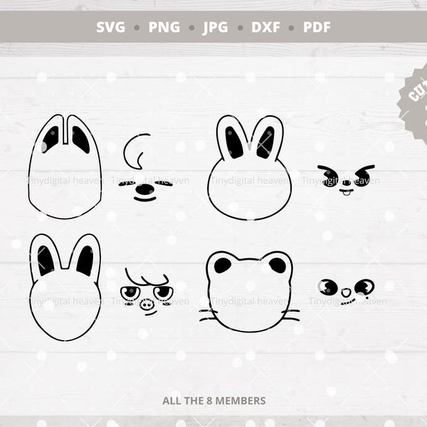 Skzoo Sticker Vinyl - Etsy