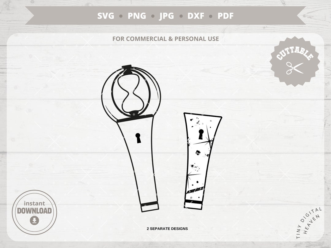 ATEEZ | Svg | Png | Jpg | Dxf | Pdf | Lightiny | Ateez Lightstick ...