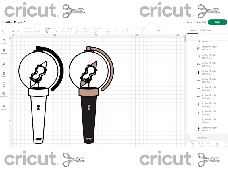 ATEEZ Lightstick SVG | ATINY K-pop Vector Files (digital Download) - Etsy