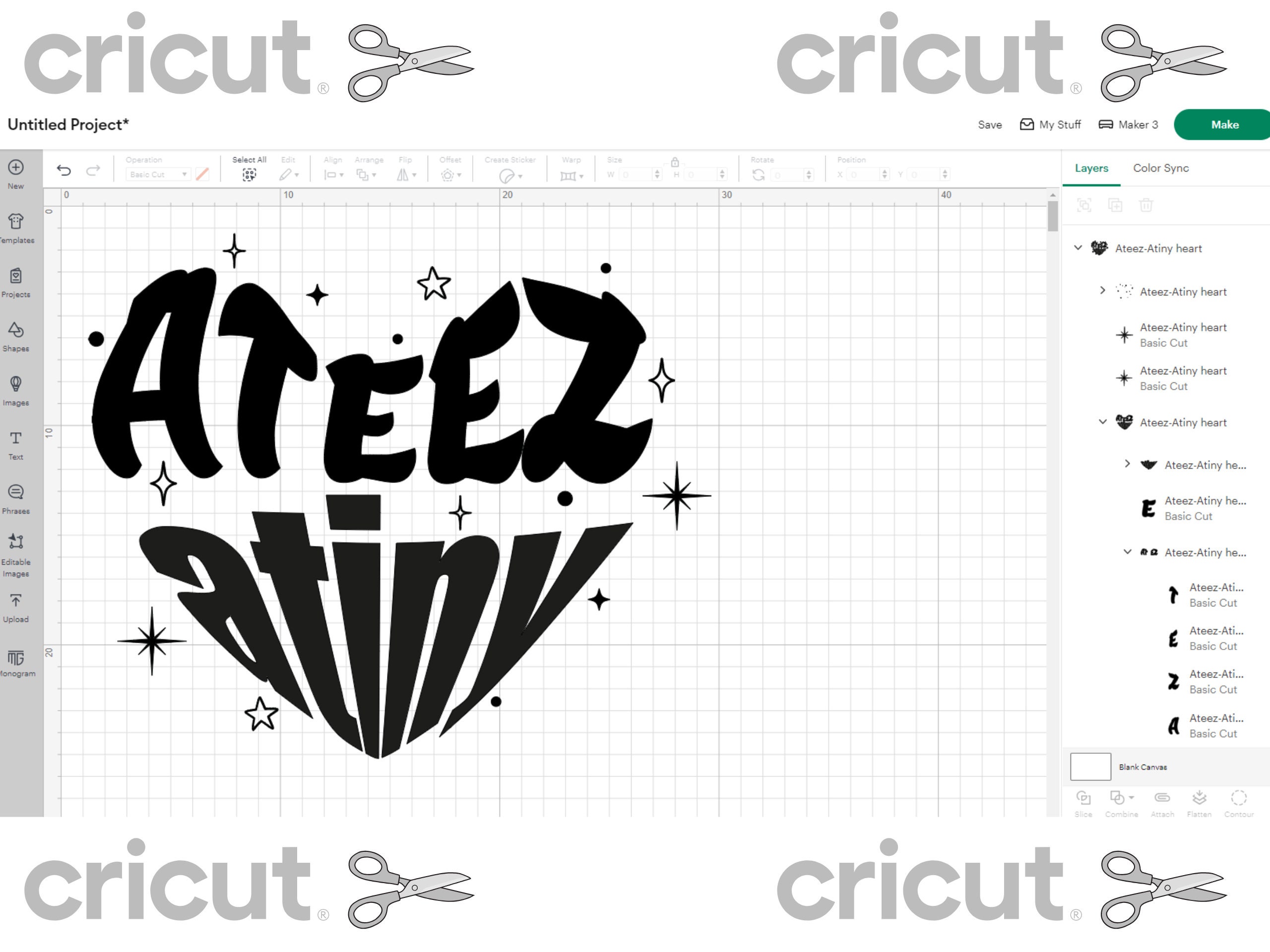 ATEEZ | Svg | Png | Jpg | Dxf | Pdf | Ateez-atiny Heart | ATINY | Kpop ...