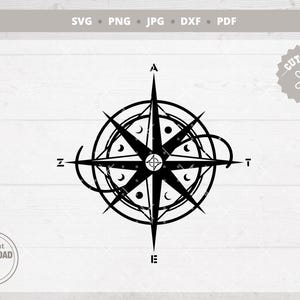 ATEEZ Compass Kpop Sticker Decal: Cricut & Silhouette Vector Files ...