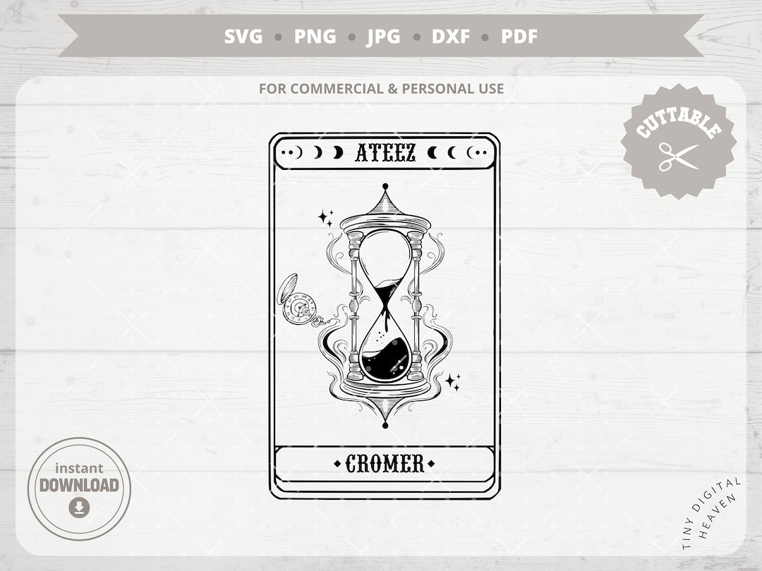 ATEEZ | Svg | Png | Jpg | Dxf | Pdf | Storyline Tarot | Cromer | ATINY ...
