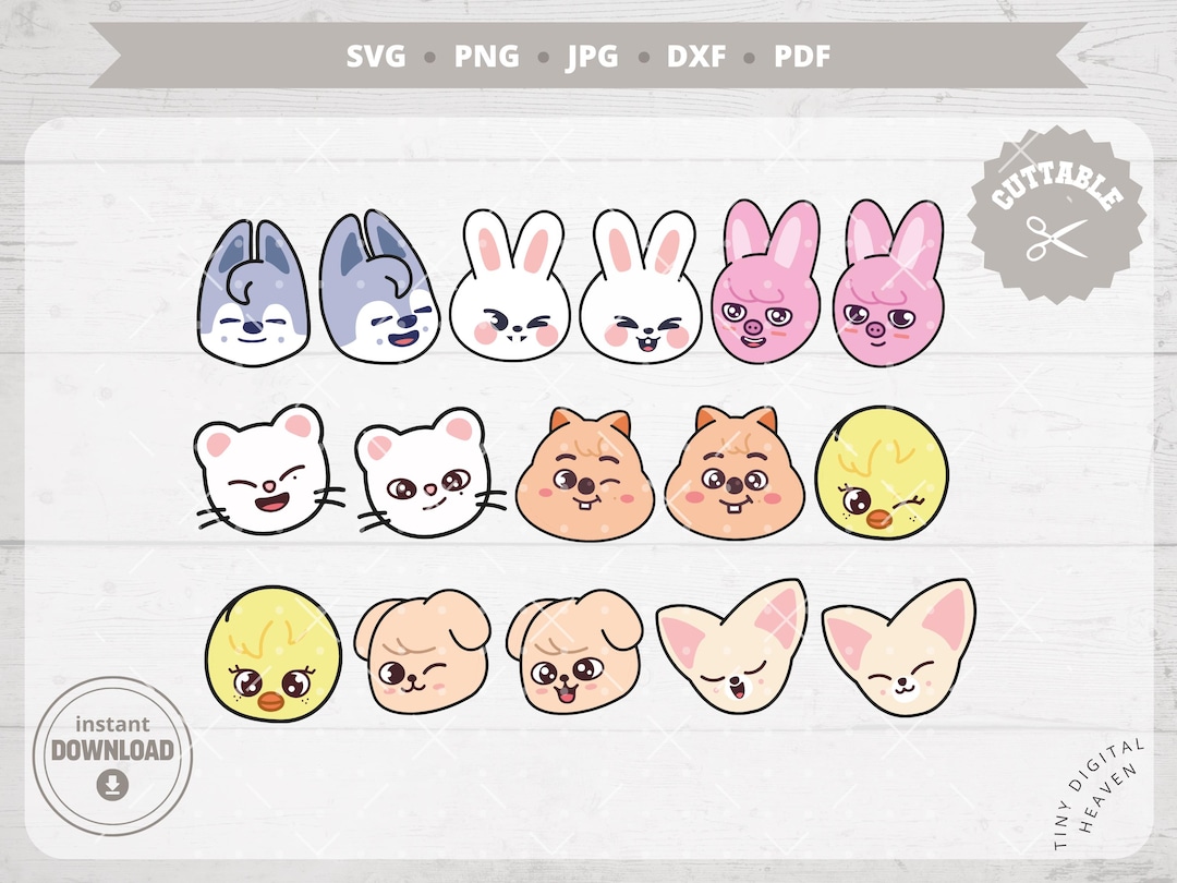 Stray Kids Skzoo Decal: Kpop Stickers, Vector Files (digital Download ...