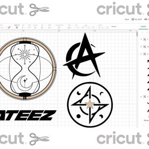 ATEEZ Logo Bundle | Kpop Decal, Atiny Sticker (digital Download) - Etsy