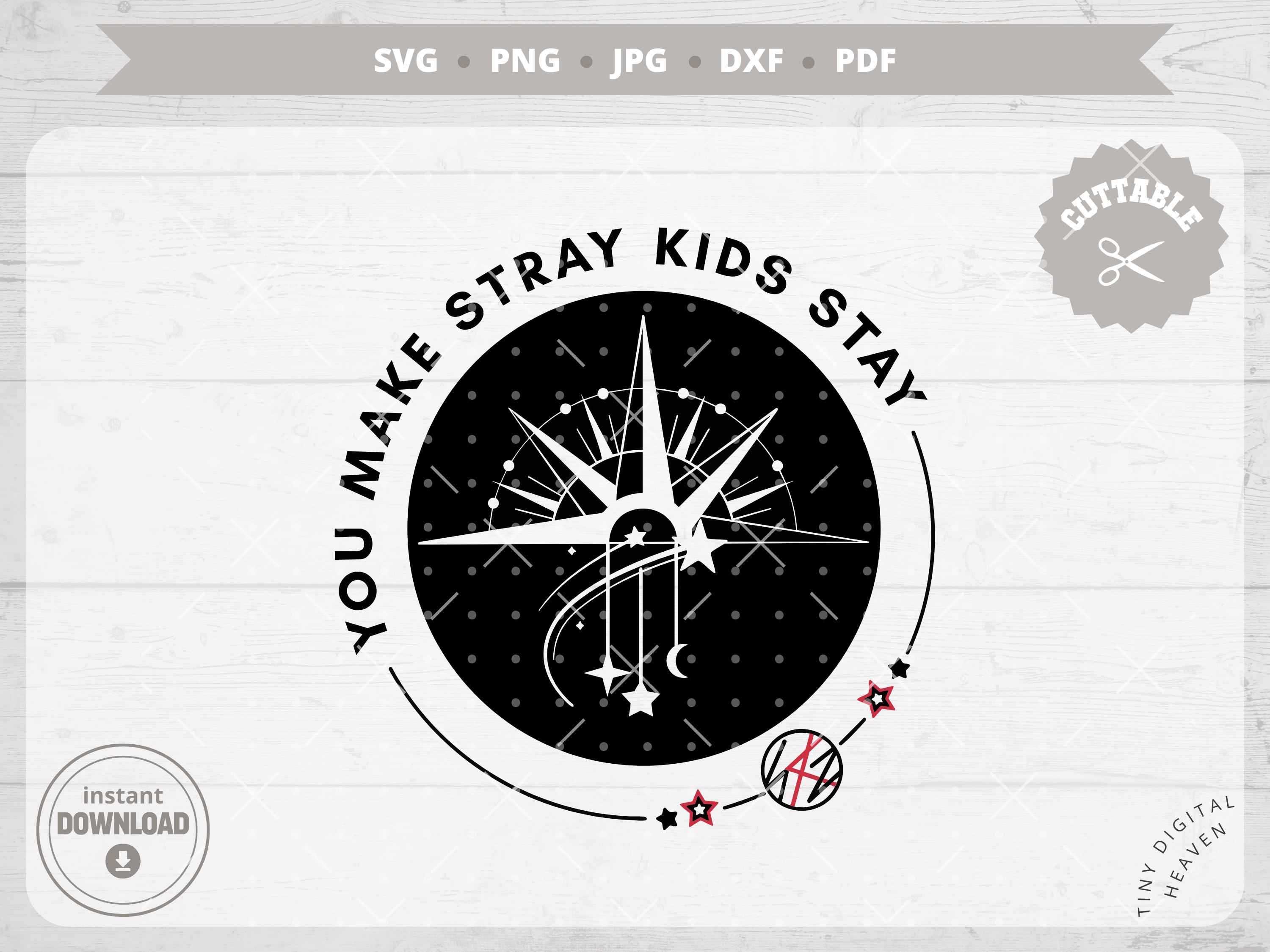 Stray Kids SKZ Compass Logo: Kpop Decal Vector Files (digital Download ...