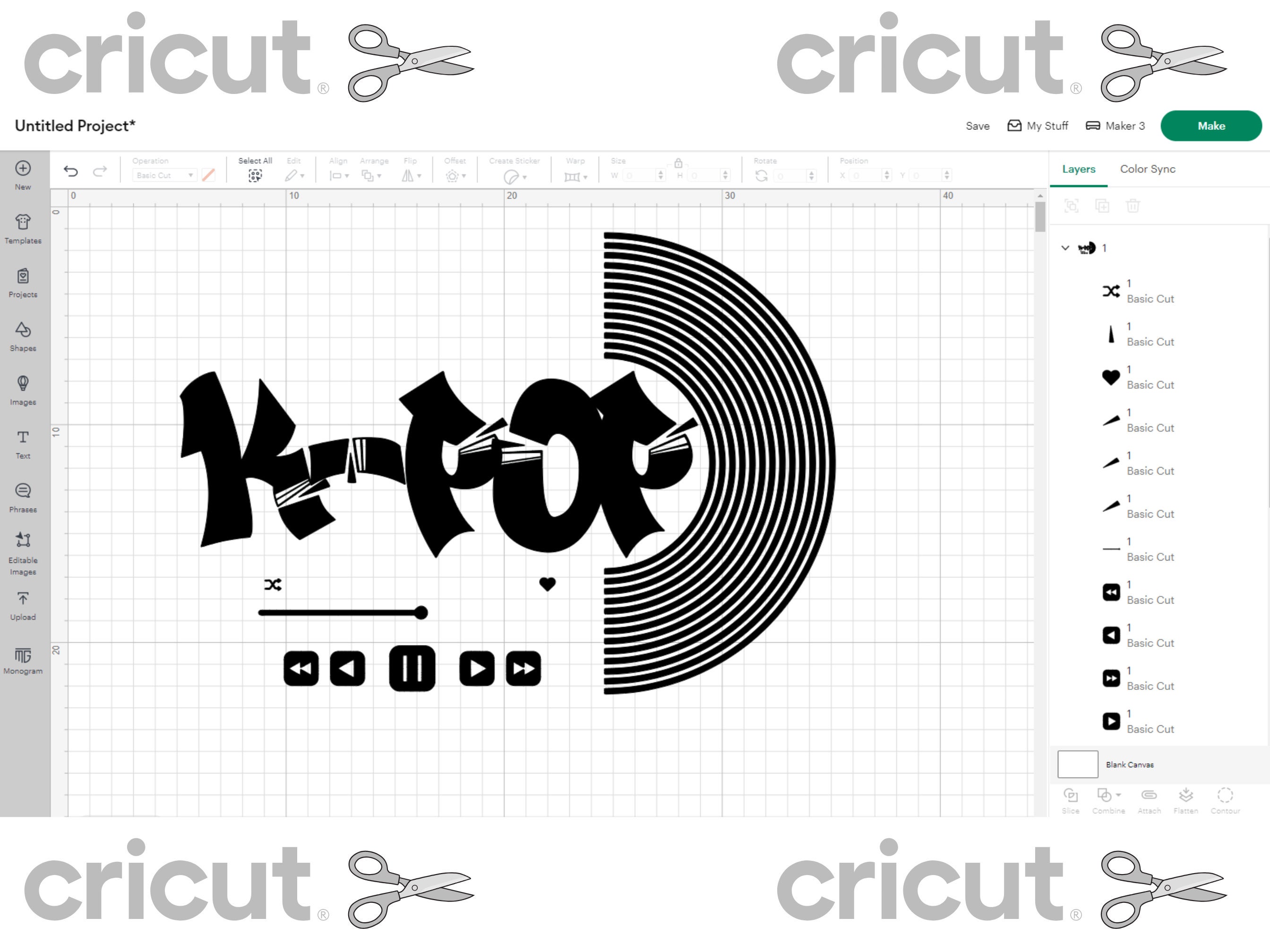 K-POP Svg Png Jpg Dxf Pdf K-pop Music Quotes Digital Printable Graphic ...