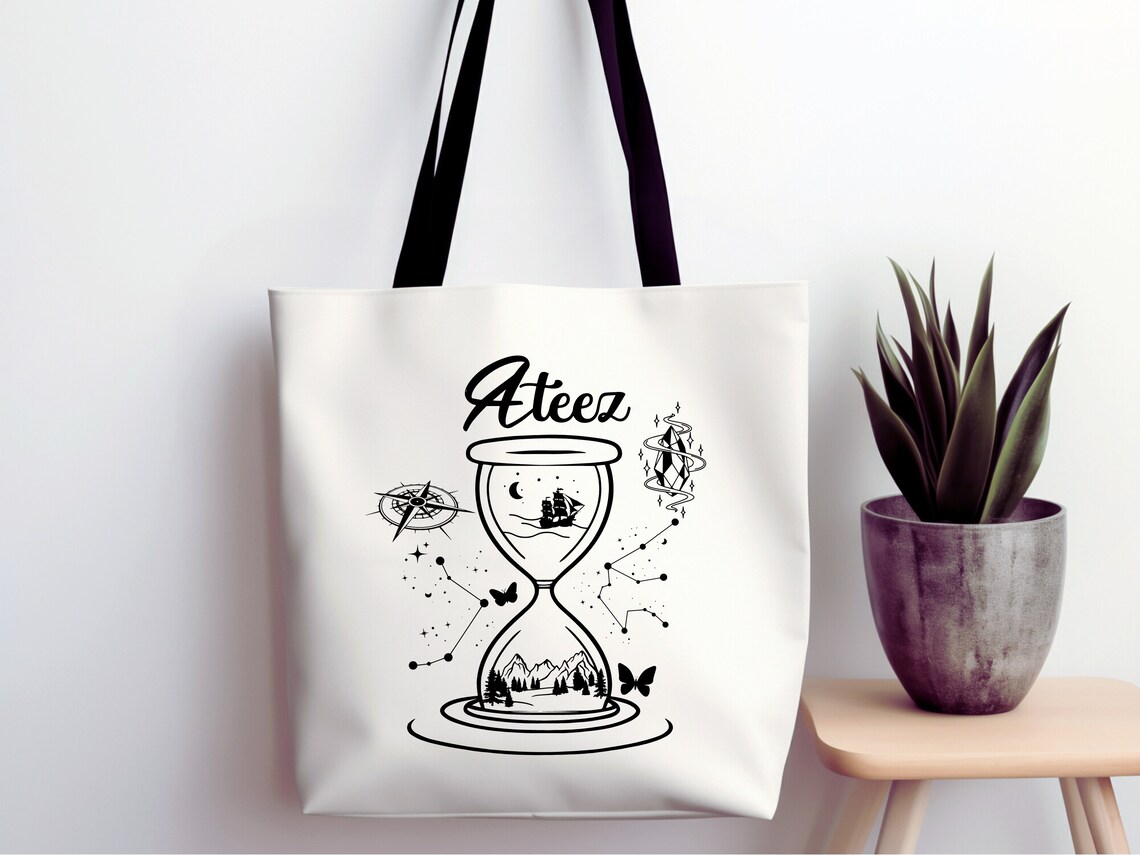 ATEEZ Svg Png Jpg Dxf Pdf Magic Hourglass ATINY Kpop Sticker Decal ...