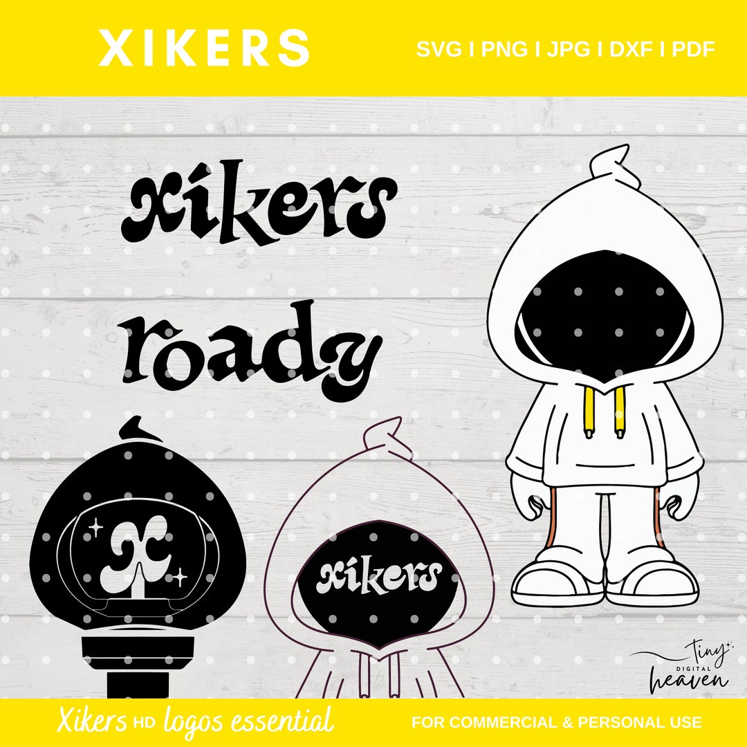 XIKERS Svg Png Jpg Dxf Pdf XIKERS Logos ROADY Kpop Sticker Decal Vector ...