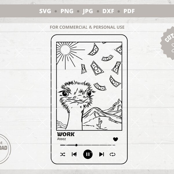 ATEEZ Svg Png Jpg Dxf Pdf the Cromer ATINY Kpop Sticker Decal Vector ...