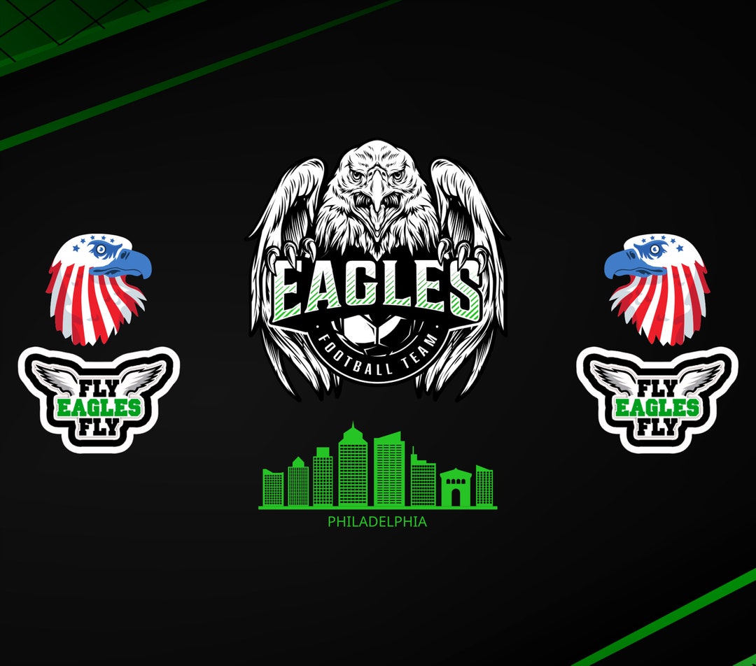 Eagles Team Tumbler Png Designs Sublimation Tumblers Wraps, 20 Oz ...