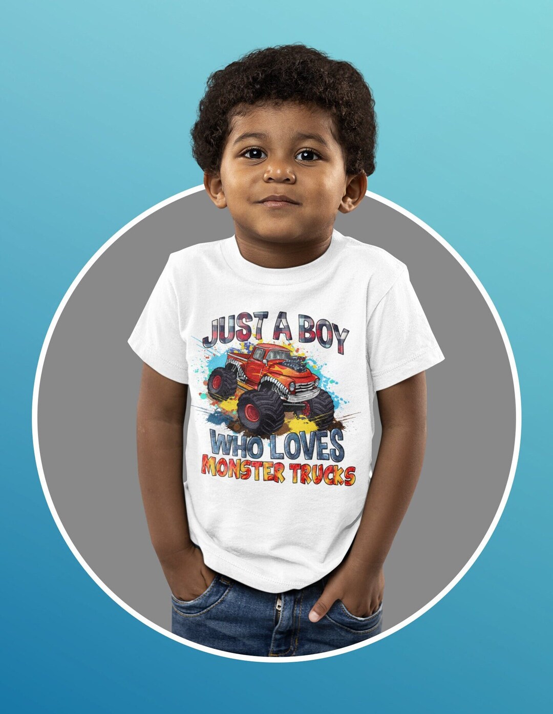 Toddler Truck Shirt // Monster Truck Kids // Boys Truck Shirt// Truck ...