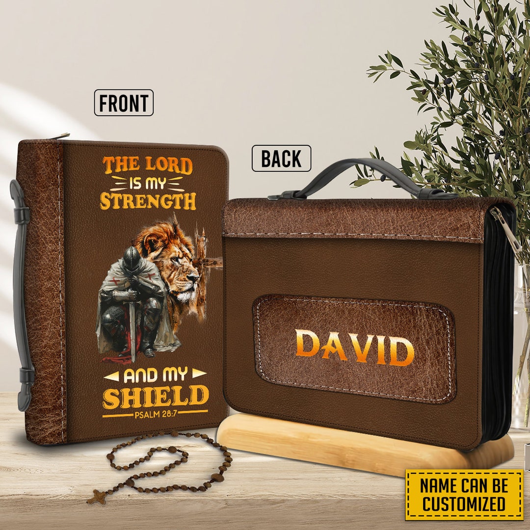 Teesdily Customized Jesus Lion Cross Knights Templar Warrior Bible ...