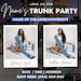 Digital Themed Trunk Party Invitation | Graduation Party Invitation ...