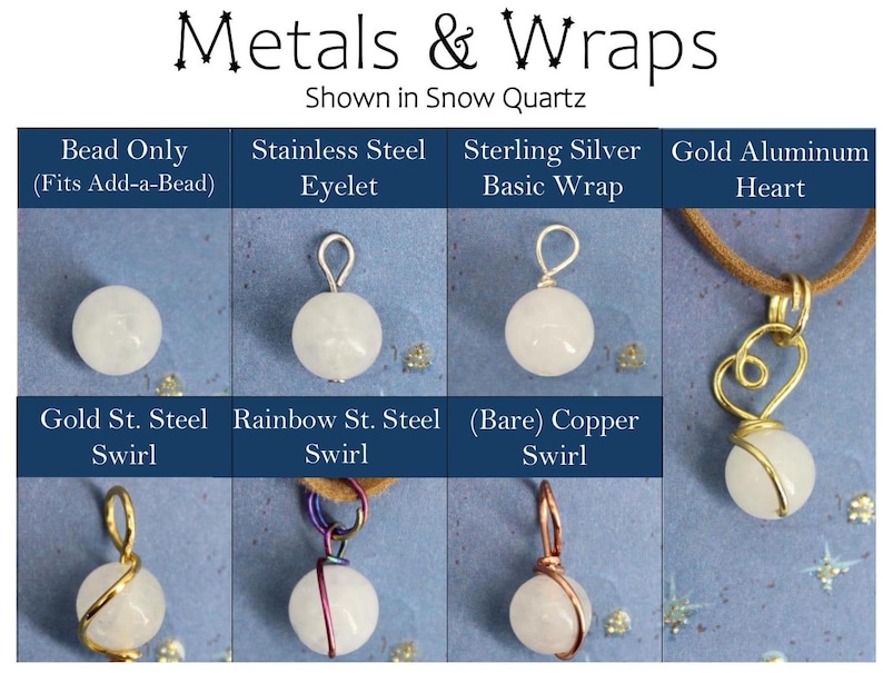 Snow Quartz 8mm Jewelry Milky Snow Quartz Necklace Quartz Crystal ...