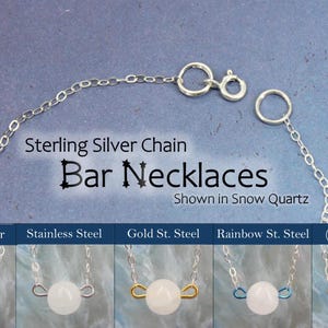 Snow Quartz 8mm Jewelry Milky Snow Quartz Necklace Quartz Crystal ...