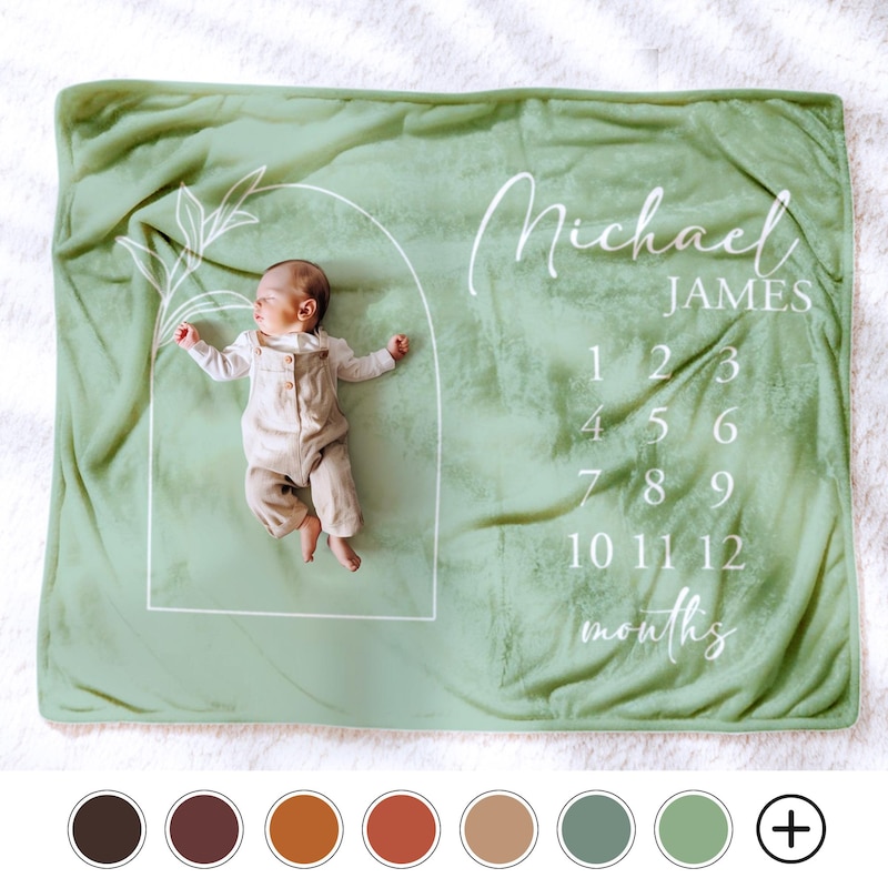 Milestone Blanket - Etsy