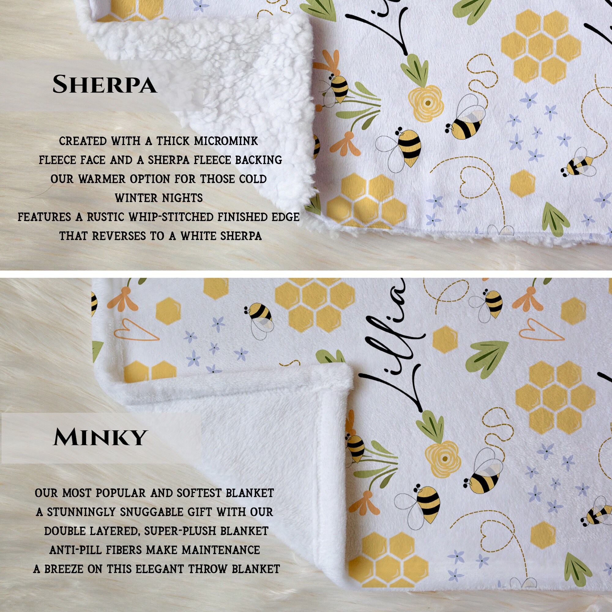 Baby Girl Name Swaddle Bee Custom Swaddle Wrap Matching Set Headband or ...