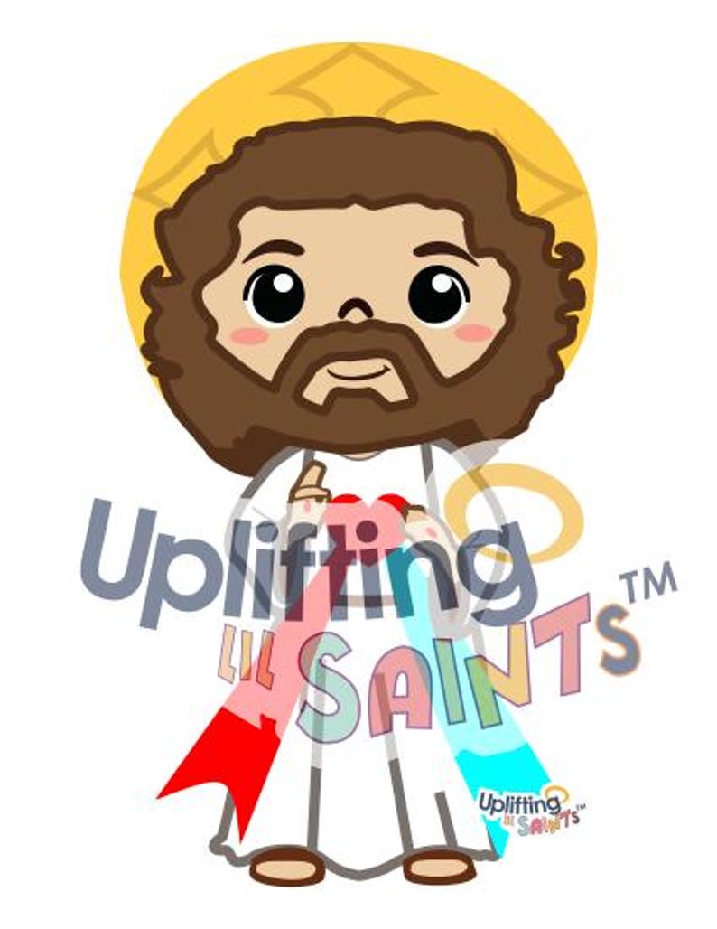 Jesus Divine Mercy DIGITAL DOWNLOAD Upliftinglilsaints - Etsy