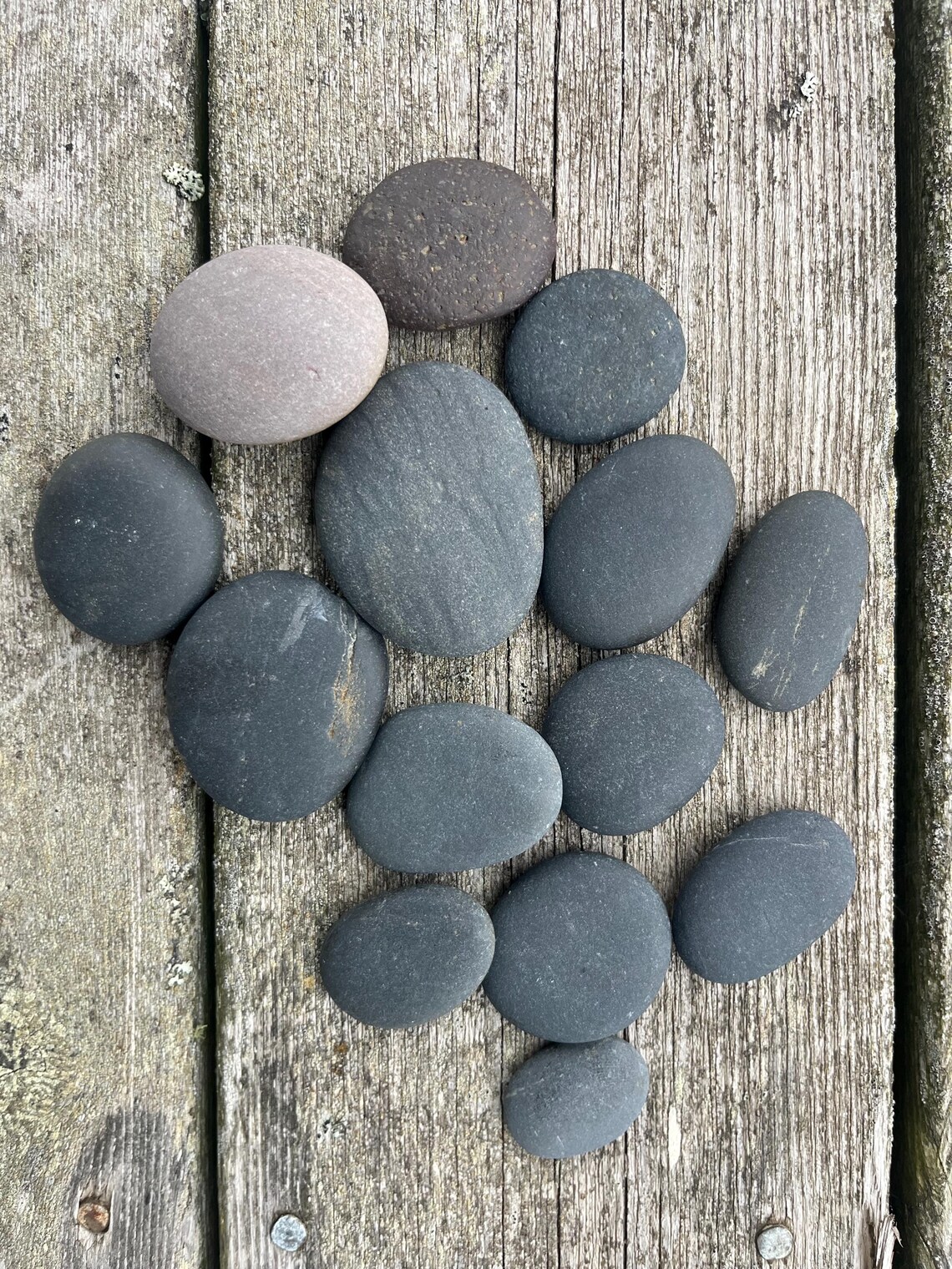 Smooth Stones (15 Stones) - Etsy