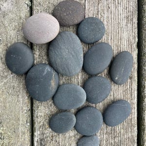 Smooth Stones (15 Stones) - Etsy