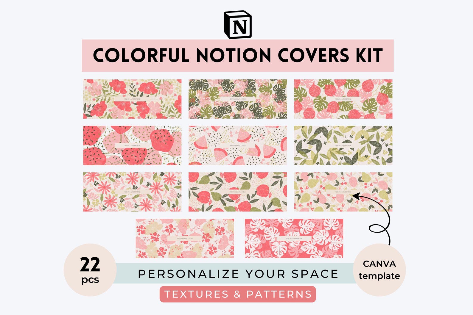 Notion Covers - Textures and Patterns - Dashboard - Custom Notion Cover ...