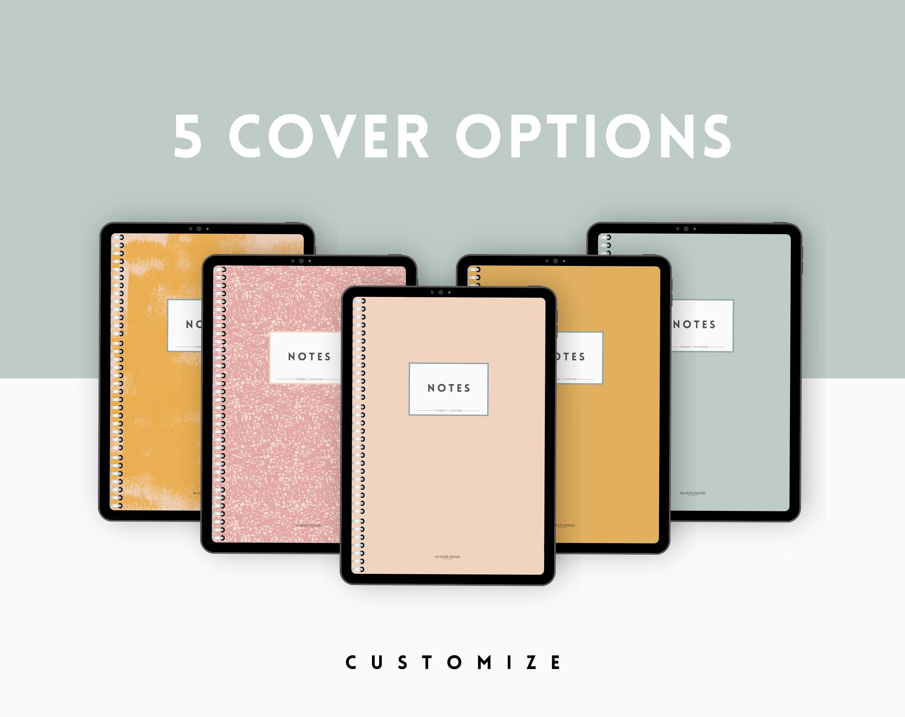 Digital Student Notebook - Goodnotes Notebook - Hyperlinked Notebook ...