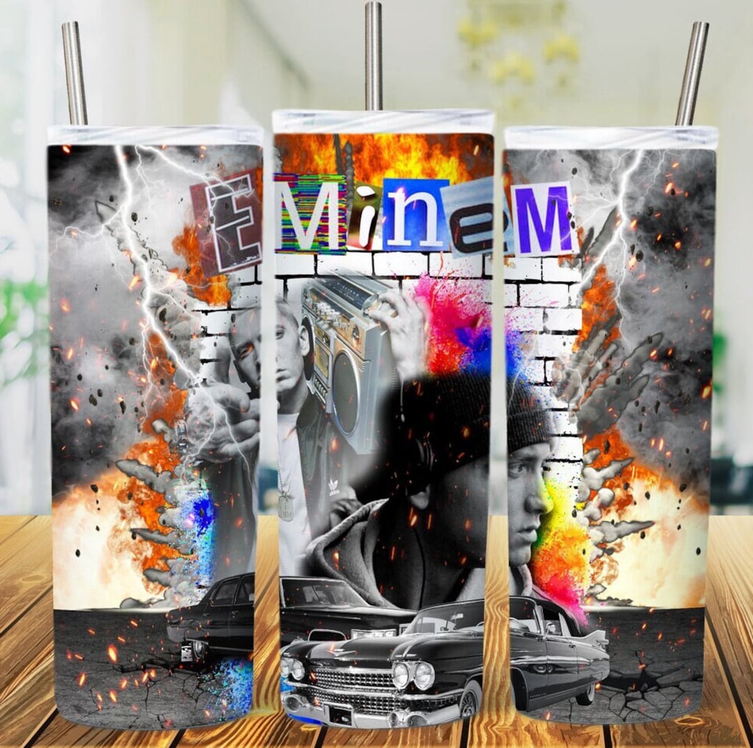 Eminem Tumbler, Rapper, Hip Hop, Eminem, Gift, Tumbler, Drink, Water ...