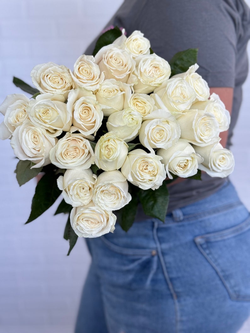 Playa Blanca~ White Rose by the Package~ DIY Wedding and Event Flowers ...