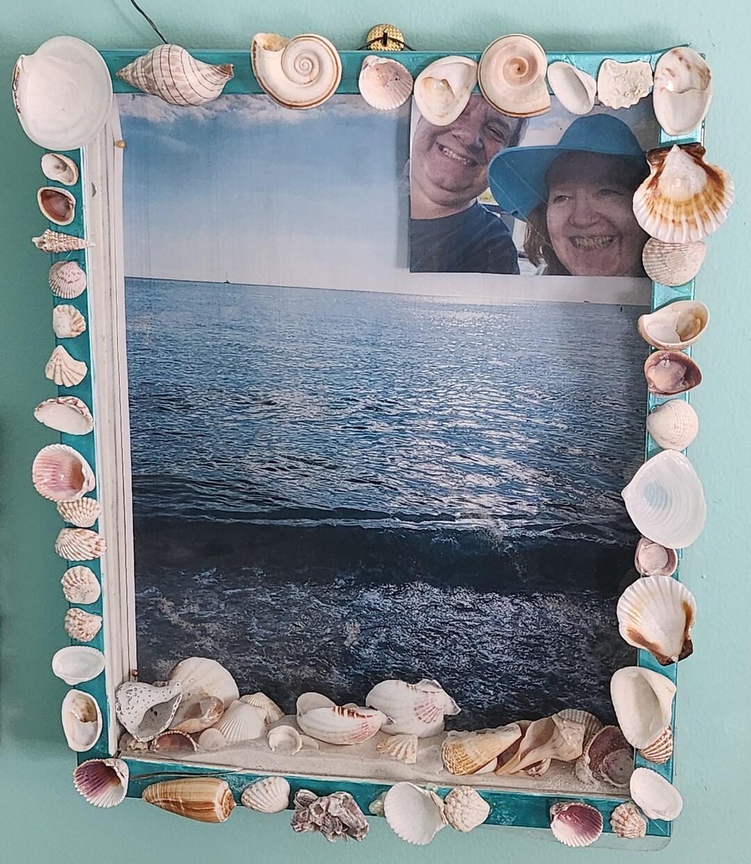 Shell Shadow Box Beach Scene - Etsy