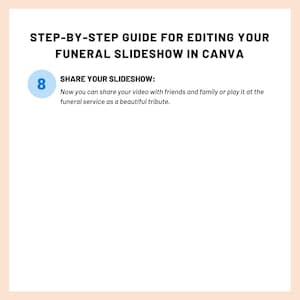 Memorial Slide Show Template for Celebration of Life Presentation ...