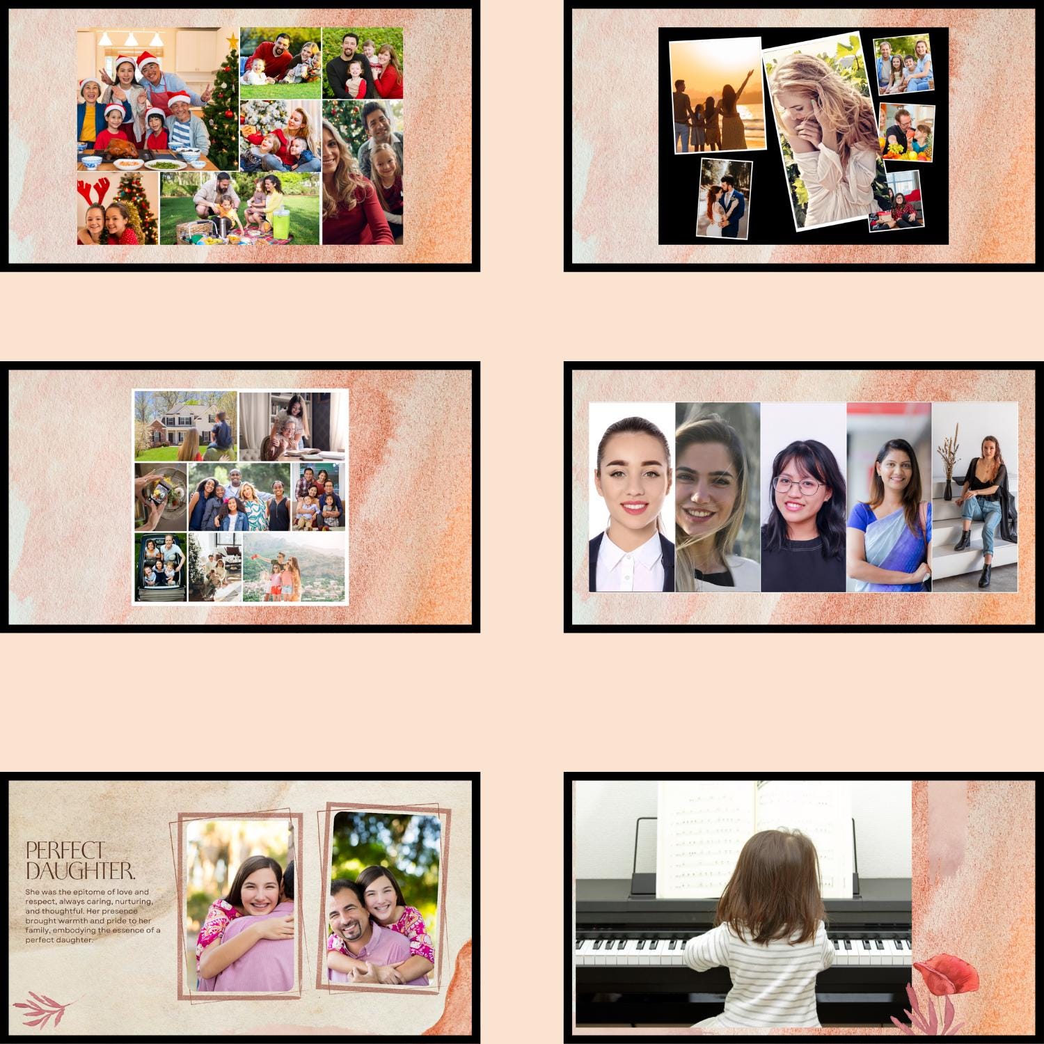 Memorial Slide Show Template for Celebration of Life Presentation ...