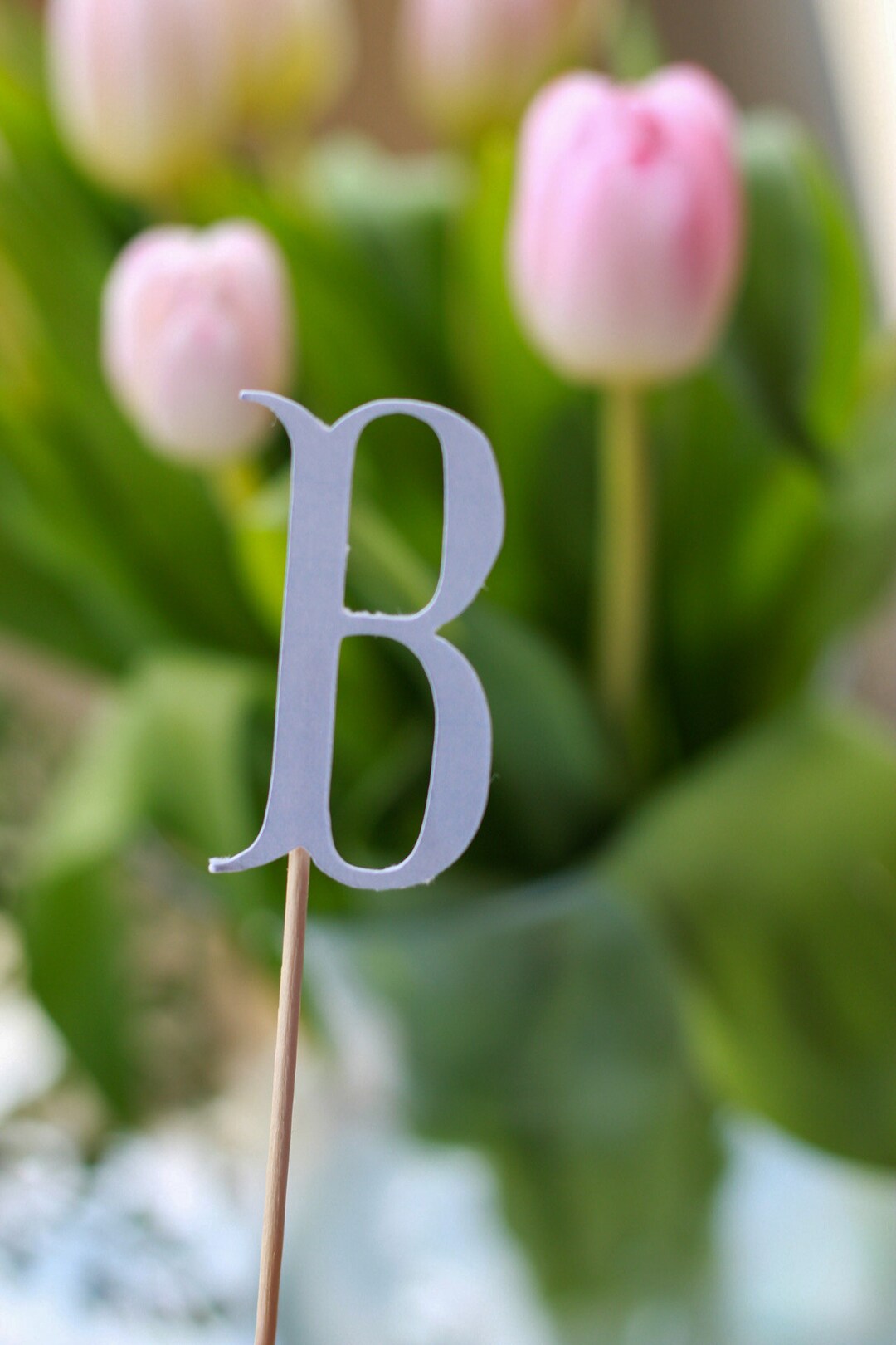 Monogram Blue Fishtail Cupcake Topper : Classy, Grandmillenial ...