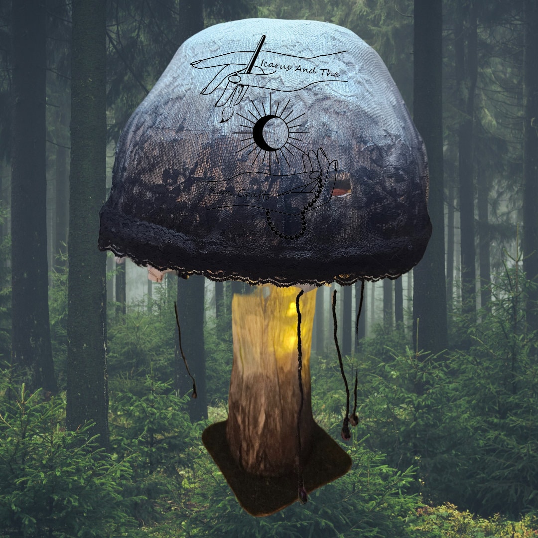 Inky Cap Mushroom Lamp - Etsy