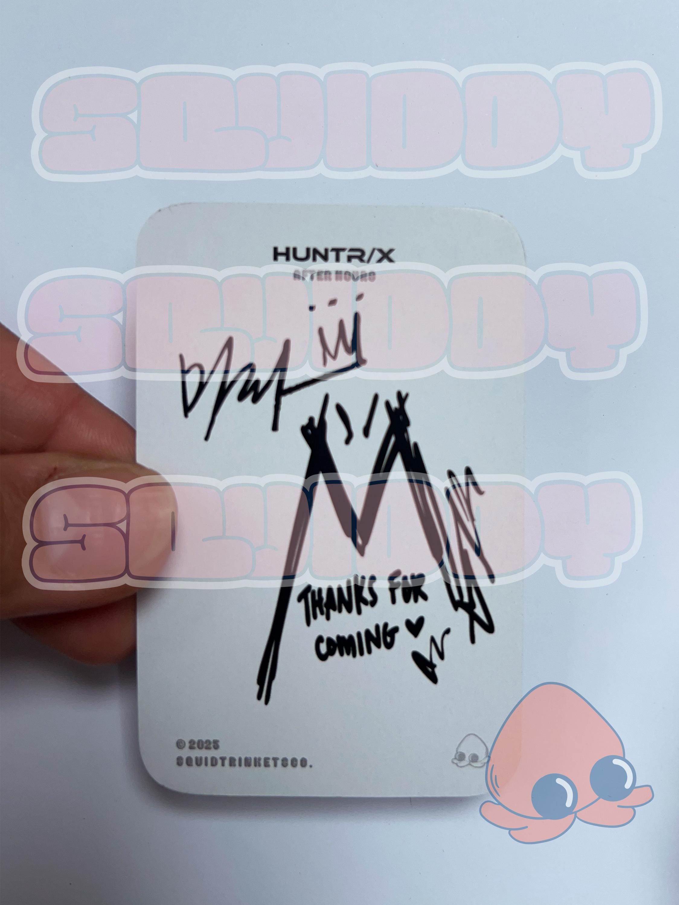 K-POP Demon Hunters: Huntrix Photocards (rumi, Zoey, Mira) Digital Art ...