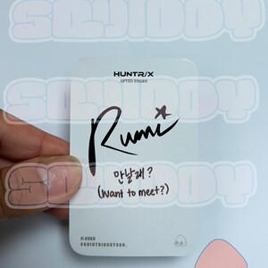 K-POP Demon Hunters: Huntrix Photocards (rumi, Zoey, Mira) Digital Art ...