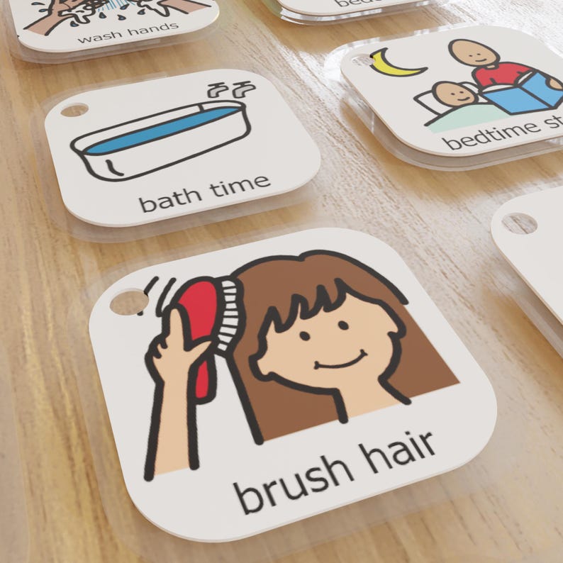 Visual Communication Cards - Self Care - Etsy